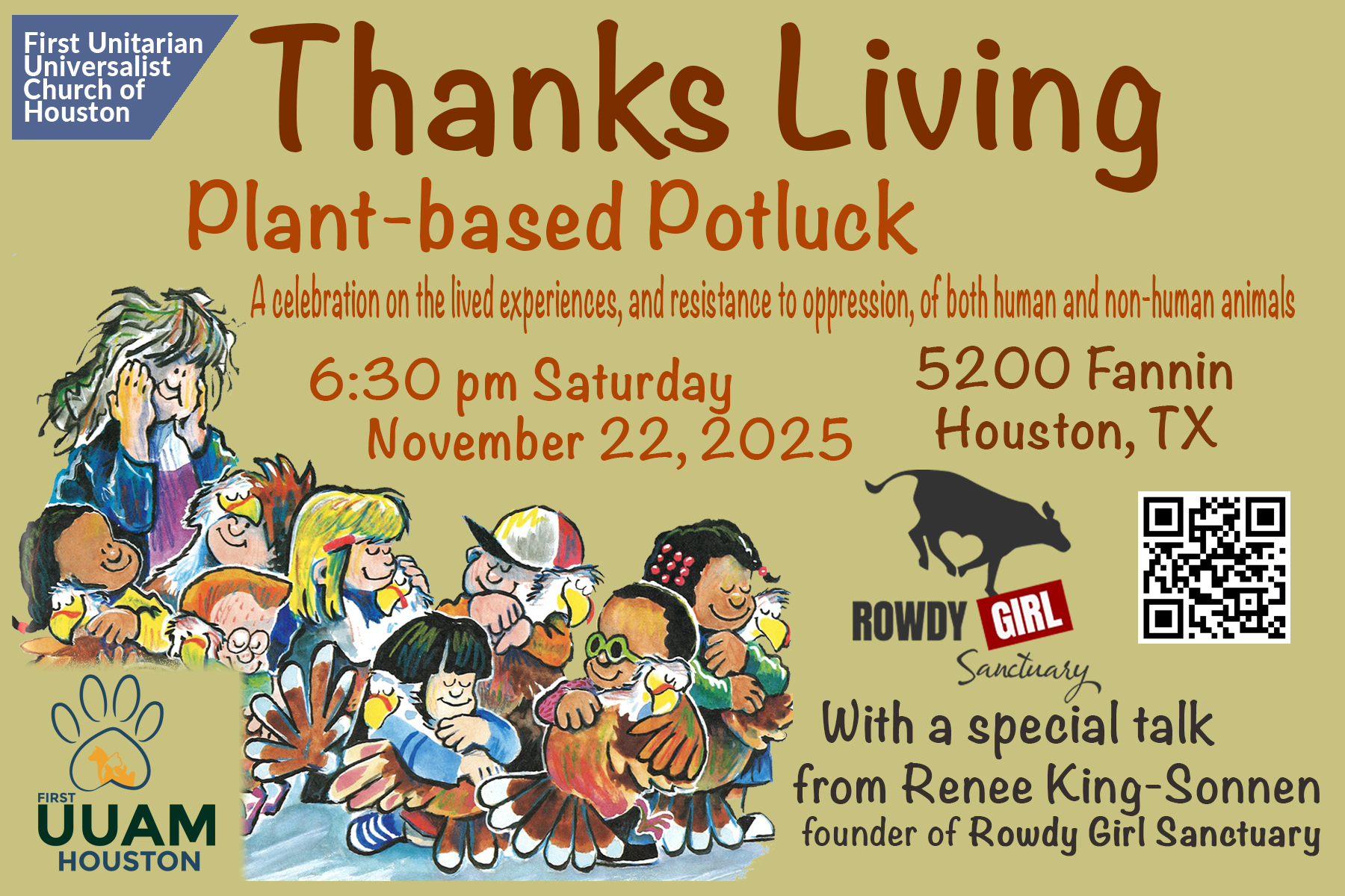 3rd Annual Thanks Living Plant-based Potluck – UU Animal Ministry of ...